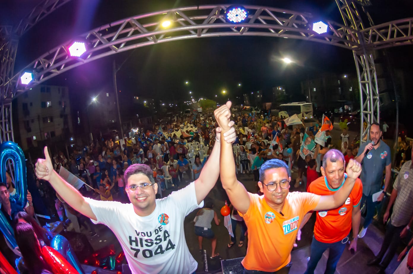 Hissa Abrahão e Daniel Almeida recebem aprovação popular - Portal Único