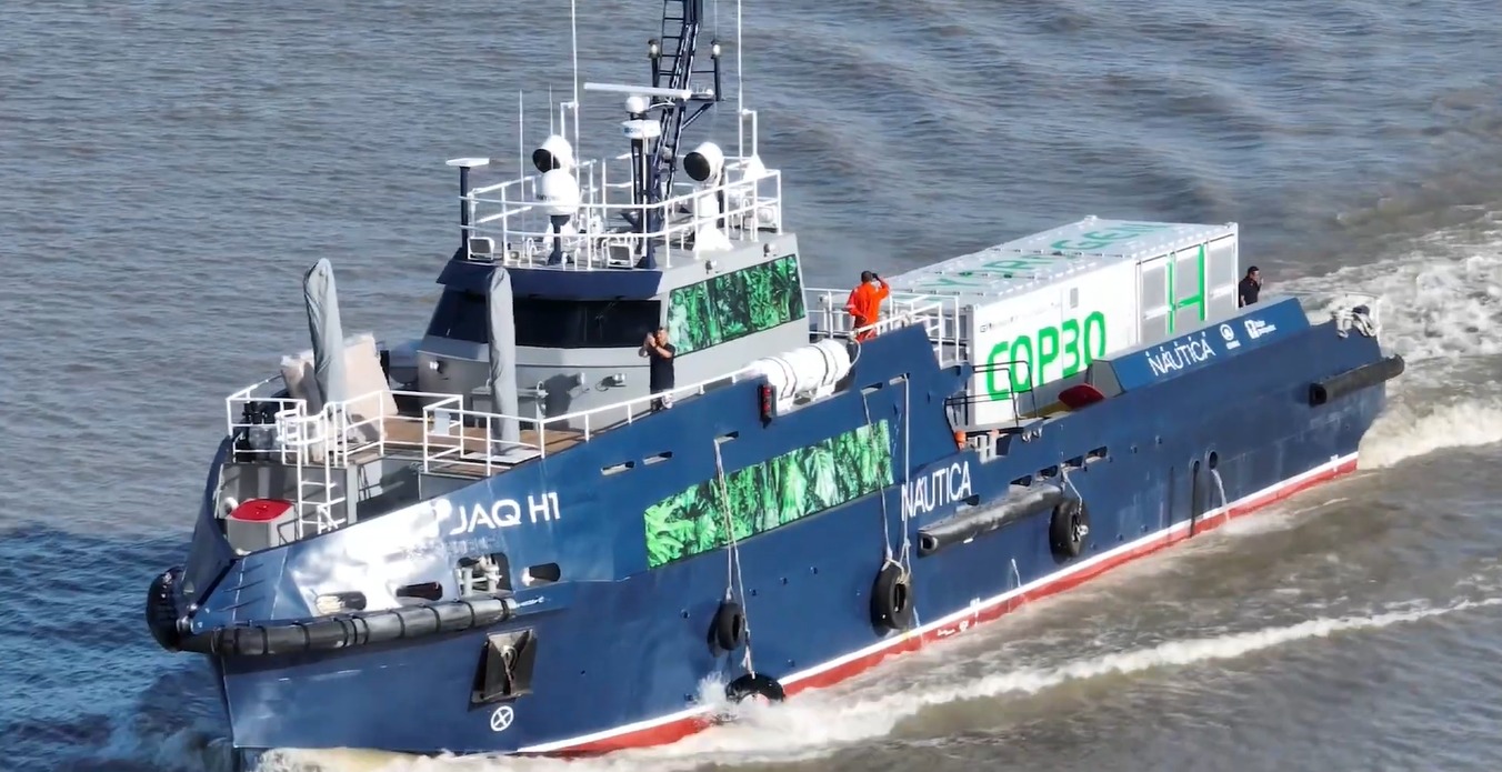 Navio movido a hidrogênio verde anima a transição energética no setor ...
